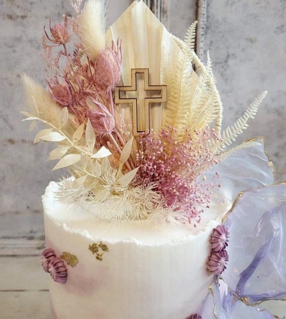 Christening Topper/cake Topper/religious Cake - Etsy