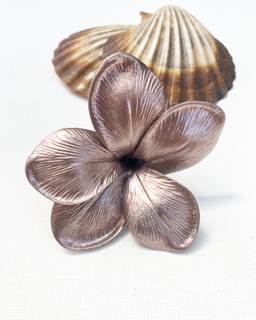 1 Stem of Frangipani/rose Gold Cake Flower/single Frangipani/frangipani ...