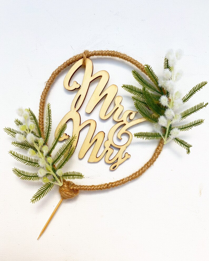 Australian Wattle Cake Topper/australia Cake Topper/australian - Etsy