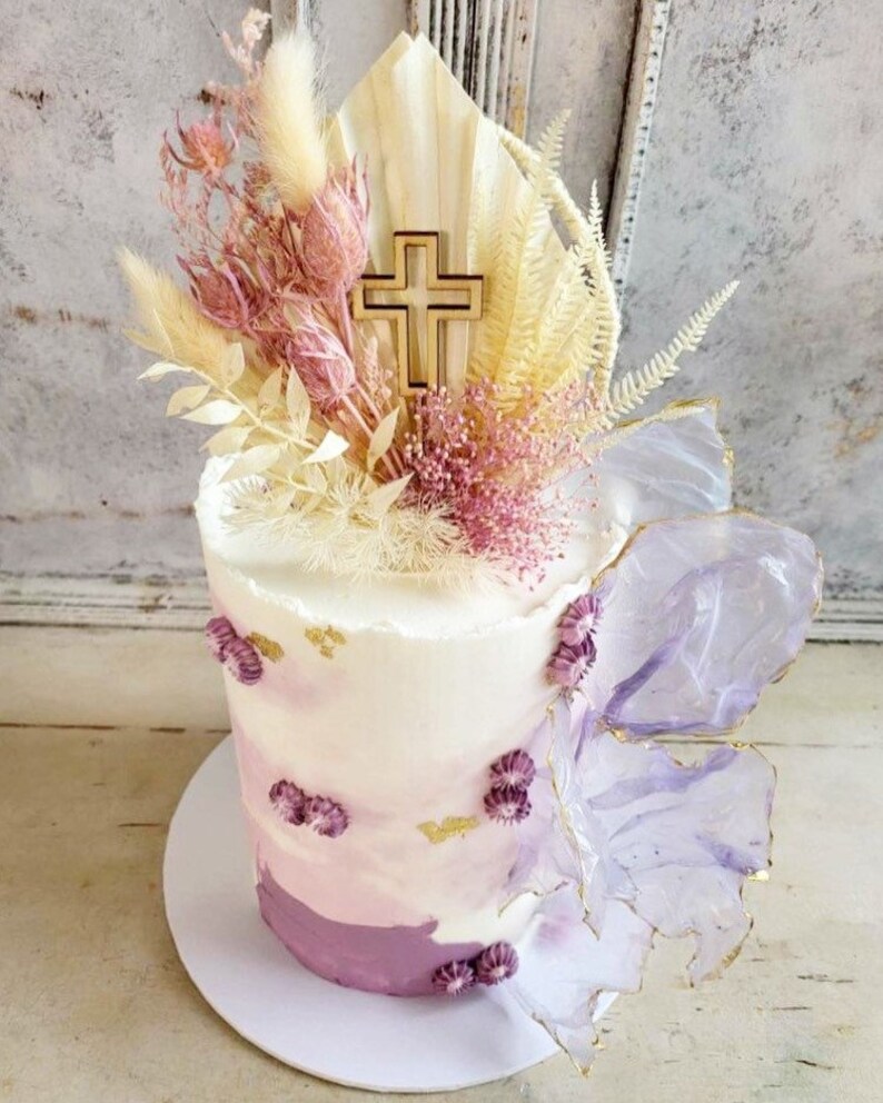 Christening Topper/cake Topper/religious Cake - Etsy