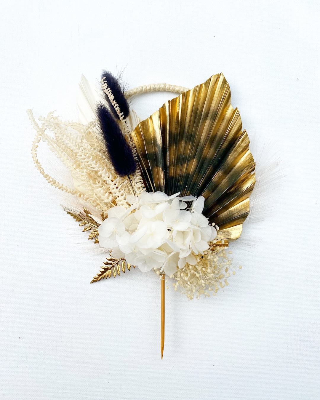 Floral Black and Gold Cake Topper/birthday Cake Topper/birthday Cake ...