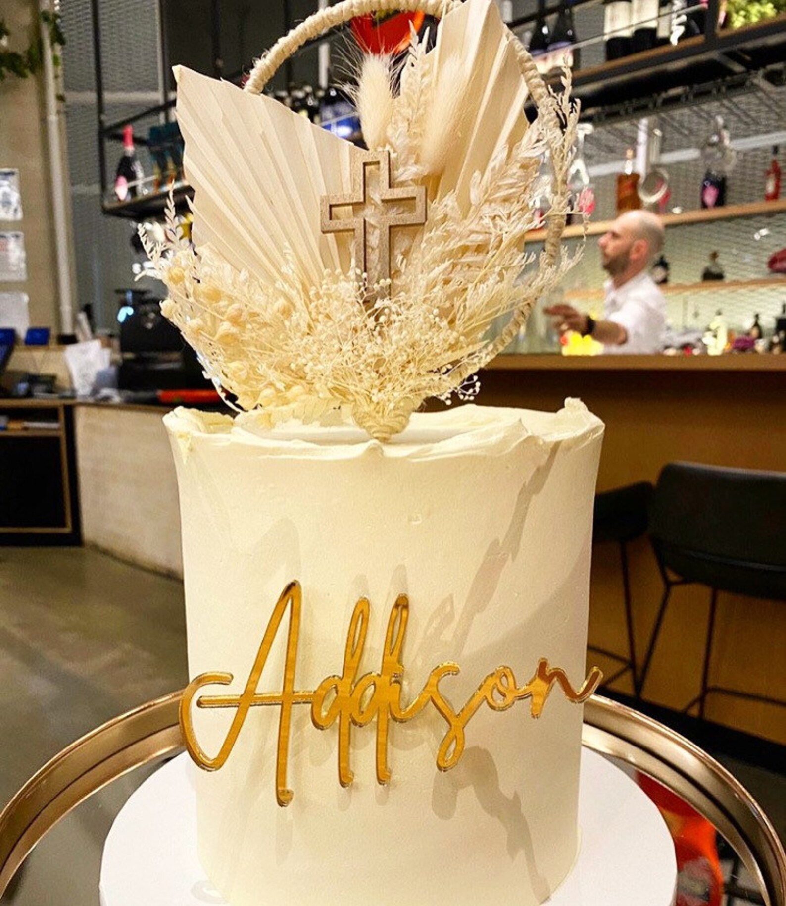 Christening Topper/cake Topper/religious Cake | Etsy