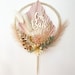 Baby Cake Topper/palm/dried Palm Topper/pampas/cake Pick/oh Baby/girl ...