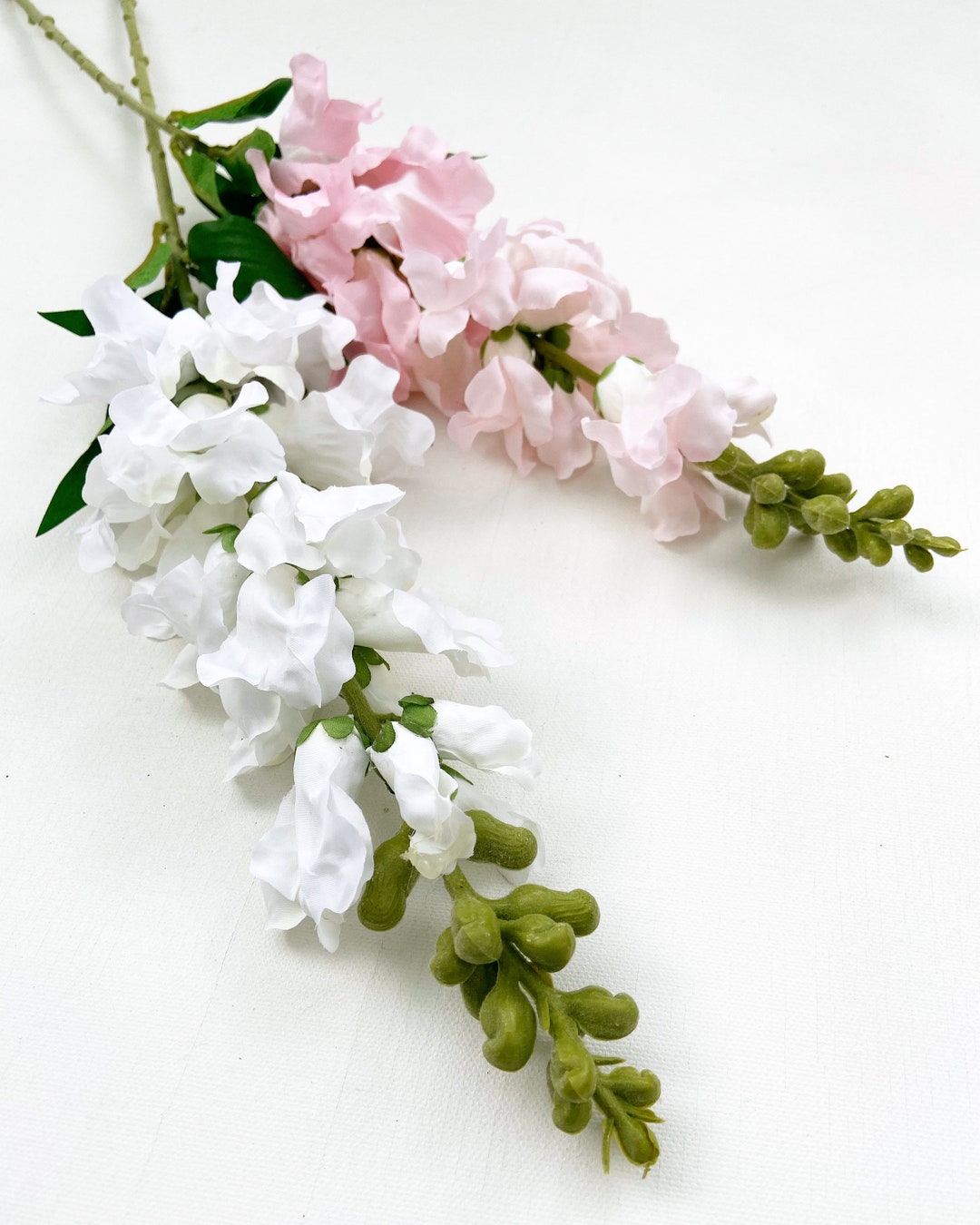 1 Stem of Snapdragon/grace Flower/pink Snapdragon/realistic Snapdragon ...