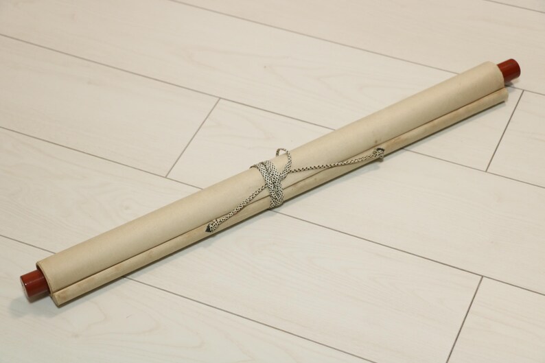 Vintage Japanese Hanging Scroll Kakejiku Painting on Paper - Etsy