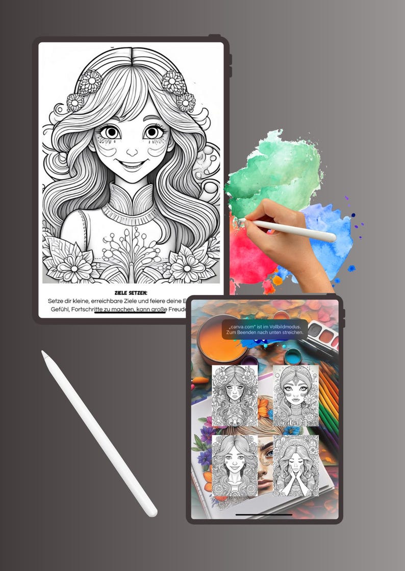 The Coloring Book "emotions and Colors" – Your Creative Companion for ...