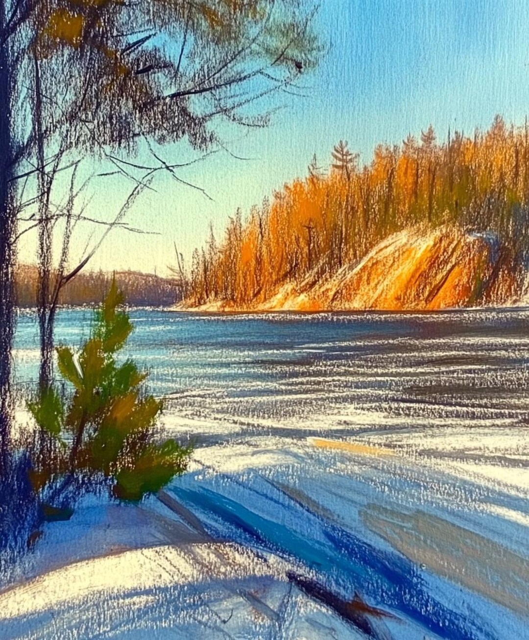 Minnesota Boundary Waters Art Print - Tranquil Wilderness Wall Decor ...