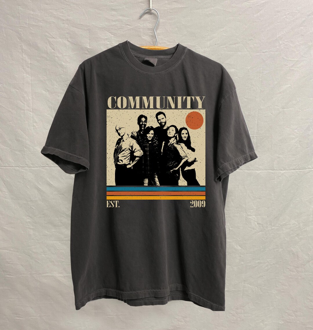 Community TV Show Shirt, Comfort Colors Shirt, Community Shirt, Vintage ...