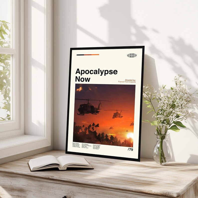 Apocalypse Now Poster | Film Poster | Midcentury Modern Art ...