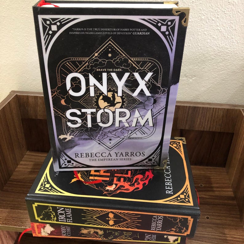 Fourth Wing Series Hardcover Book Set . the Empyrean . Iron Flame ...