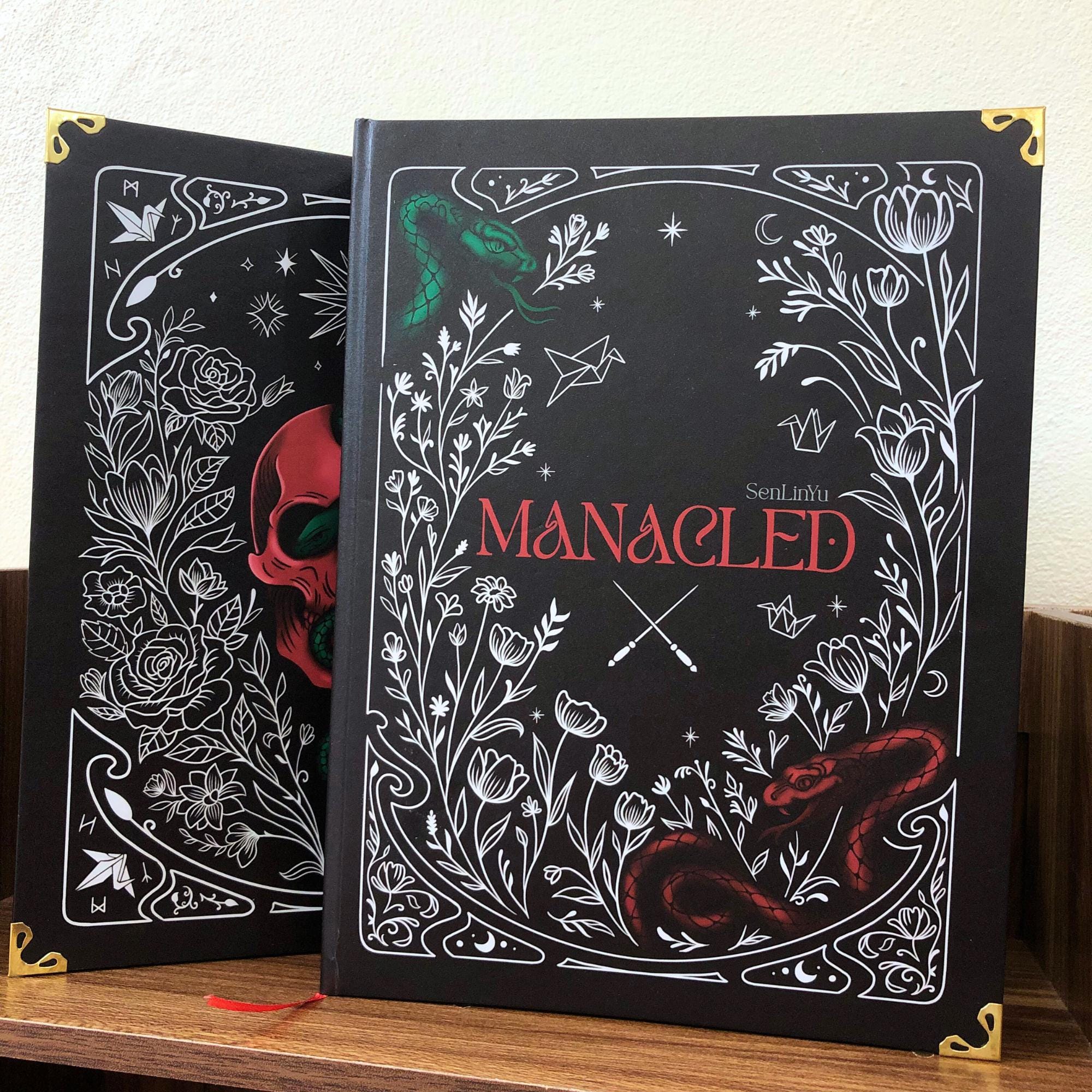 Manacle Book . Manacled Hardcover A4 Size, Full-color English Edition ...