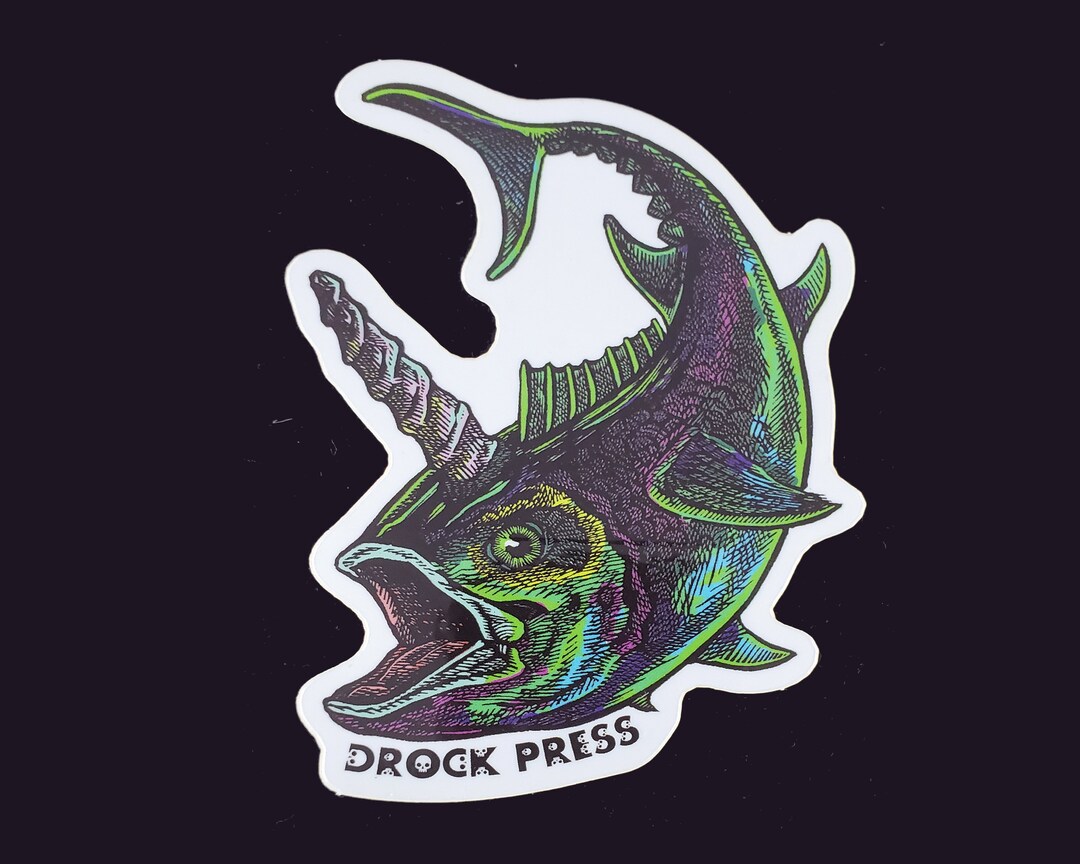 The Tunacorn Sticker! = Unicorn + Tuna - Etsy