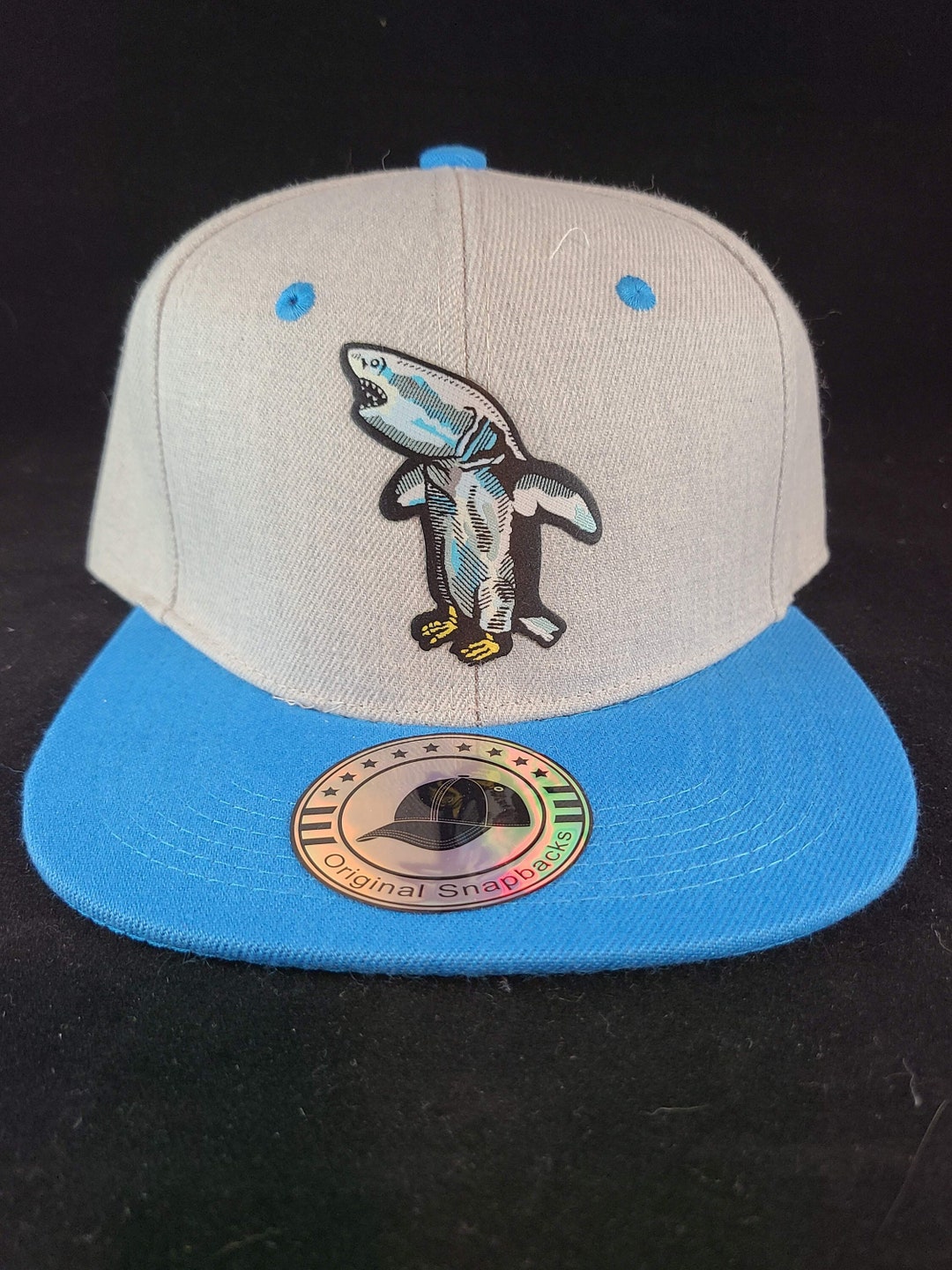 Landshark Flat Bill Snapback Hat! - Etsy