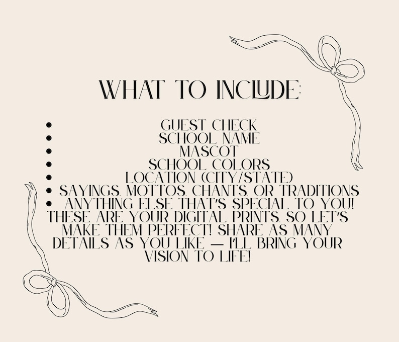 Customizable College Theme Posters DIGITAL College Merch Personalize to ...