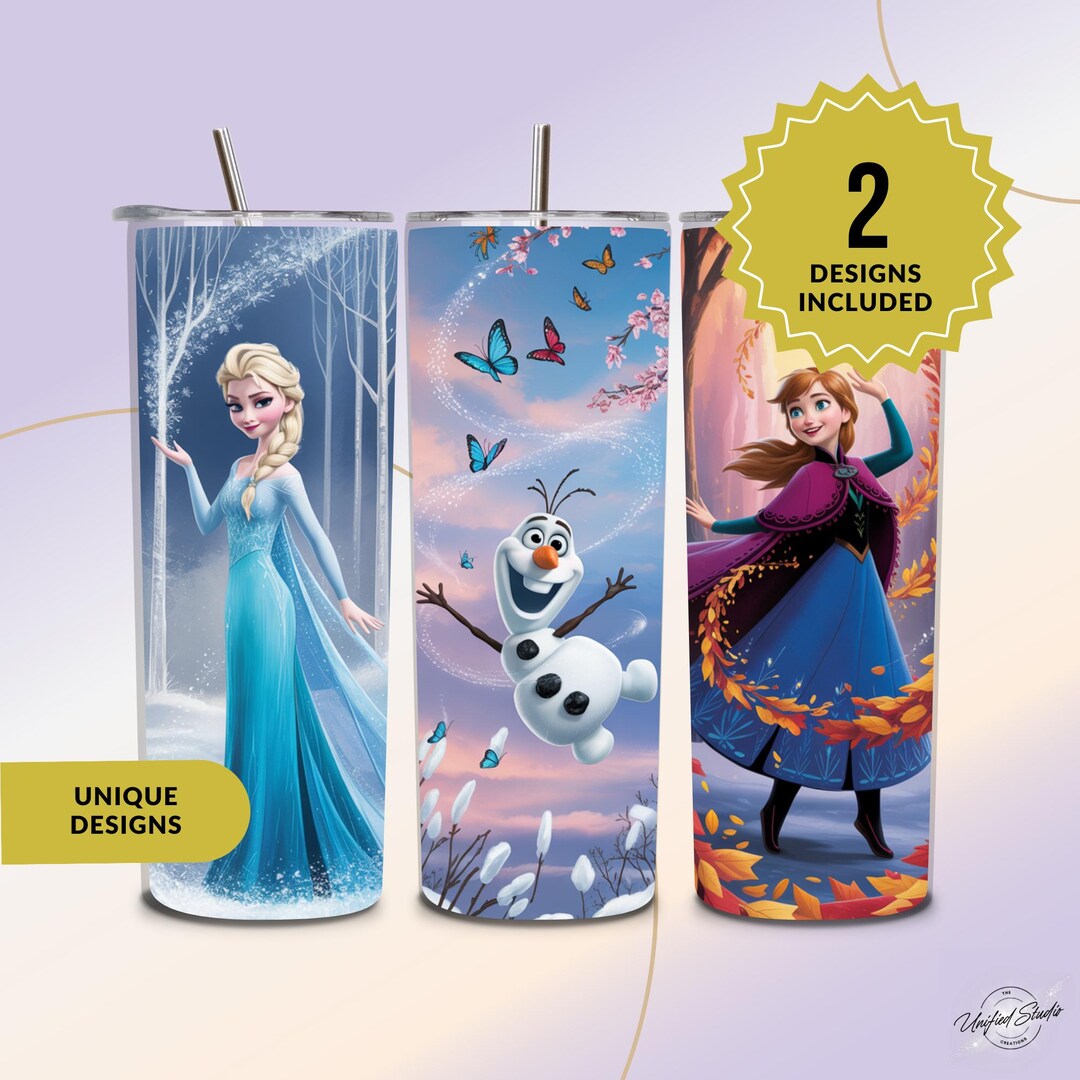 Ice Princess Tumbler Wrap, Frozen Tumbler Wrap, Ice Princess Svg , Ice ...