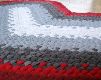 Made to Order Custom Handmade Recycled Braided Round Rug / Rag - Etsy