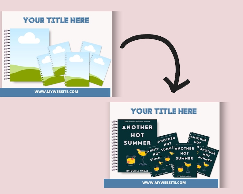 60+ Canva Editable Book Mockup Template | Book Cover & Ebook Mockup ...