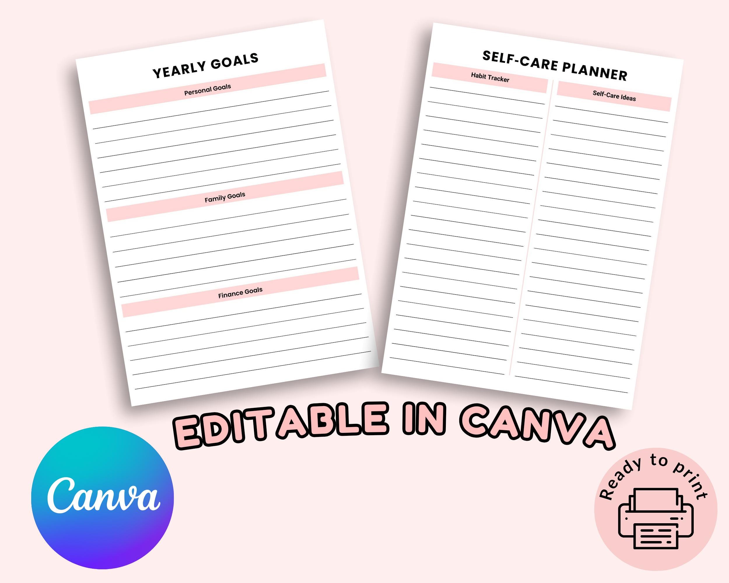 Busy Mom Planner Printable | Editable Canva Mom Life Organizer | Stay ...