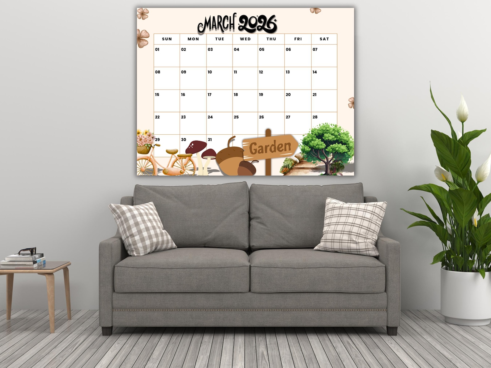 March 2026 Editable Calendar | Printable Monthly Planner PDF | School ...