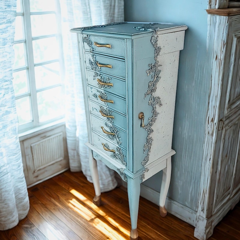 Painted Armoire - Etsy