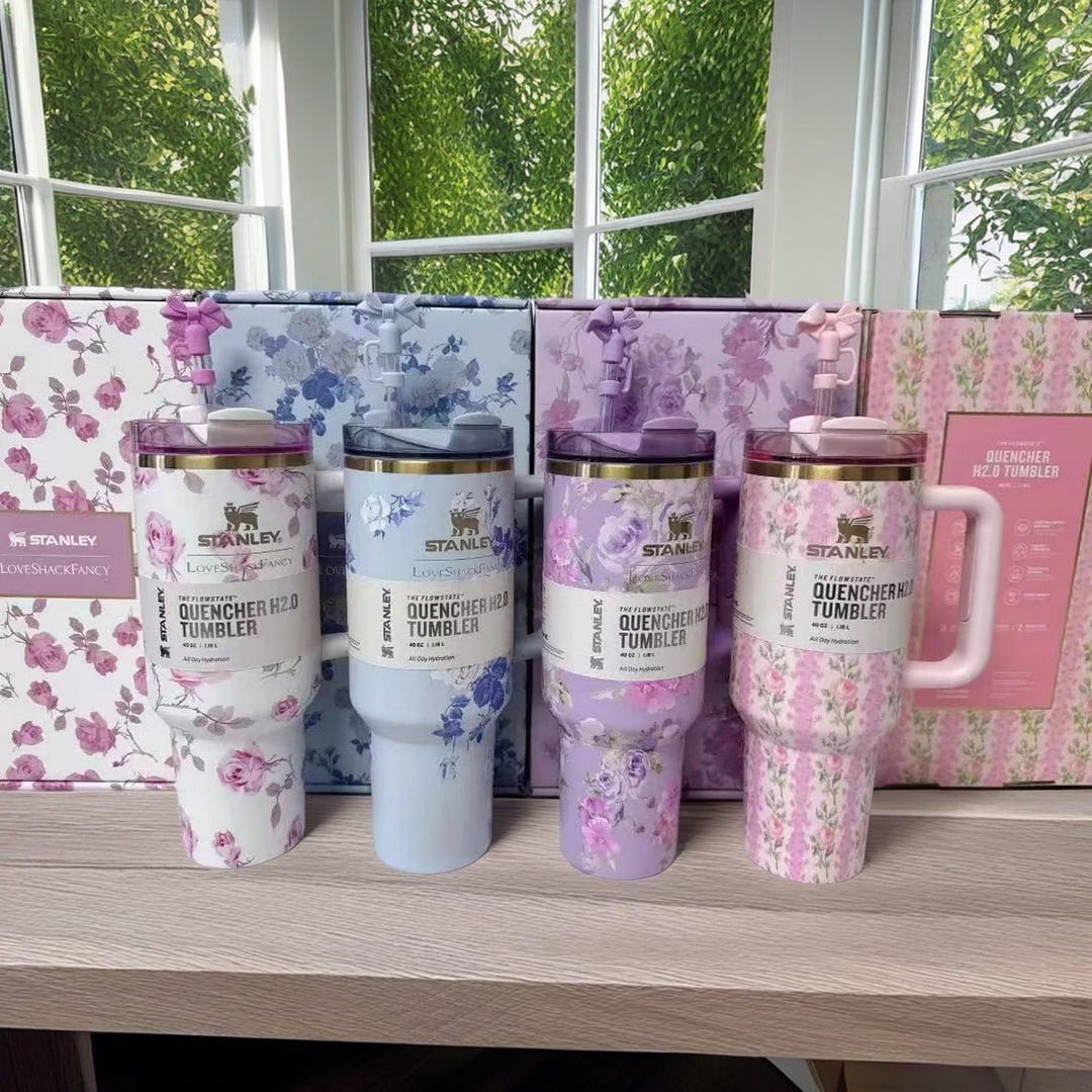 Custom Stanley Cup, 40 Oz Tumbler Love shack fancy stanley, Love shack ...