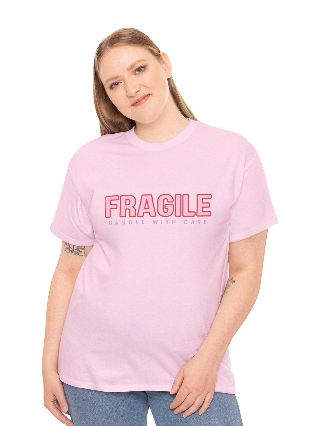 Fragile Funny Tshirt Humorous Handle With Care Tee Sarcastic Hilarious ...