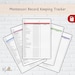 Montessori Record Keeping Tracker-montessori Curriculum Checklist ...