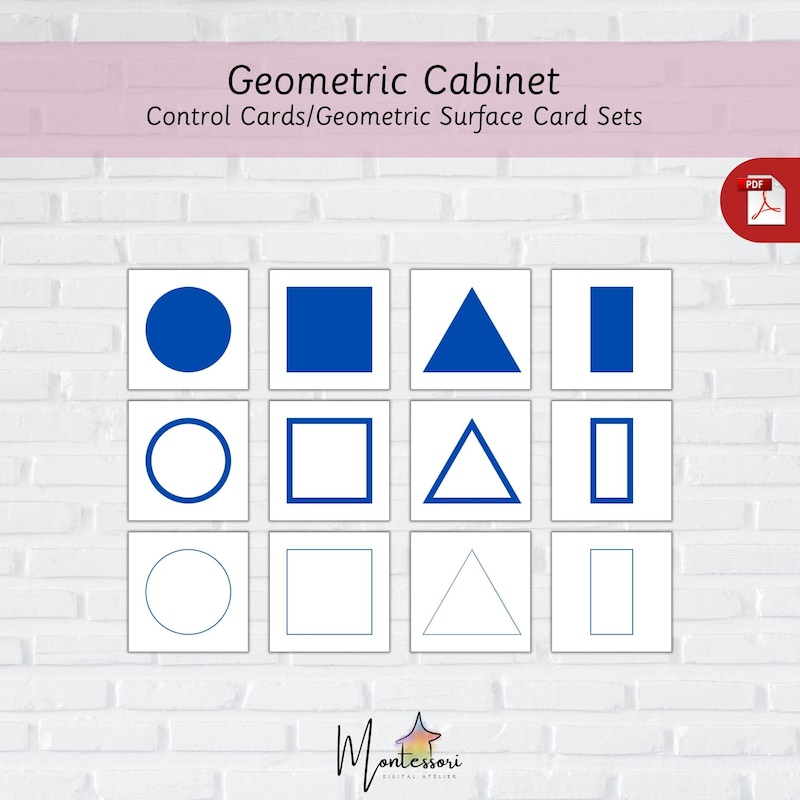 Geometry Cabinet Card - Etsy UK