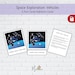 Printable Space Themed Flashcards-montessori Printable Space ...