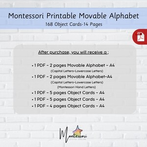 Montessori Printable Movable Alphabet-montessori Movable Alphabet ...