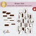 Montessori Brown Stair Printable-montessori Brown Stair Digital ...