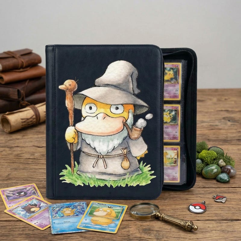 Psyduck Card Binder - Etsy