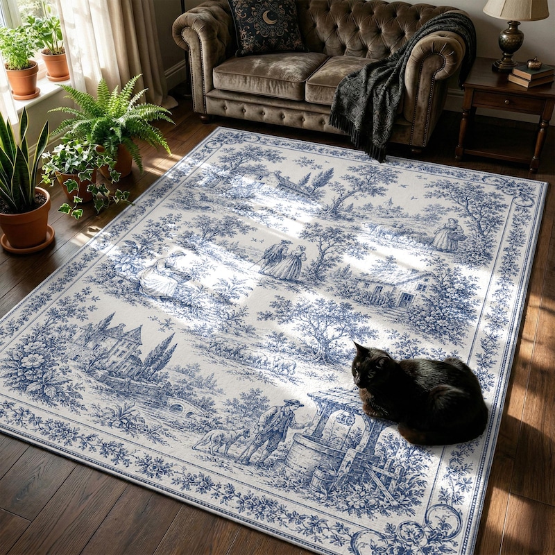 French Country Area Rugs - Etsy