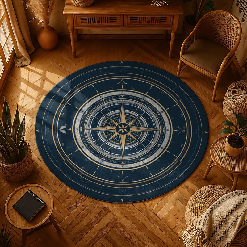 Nautical Rug - Etsy