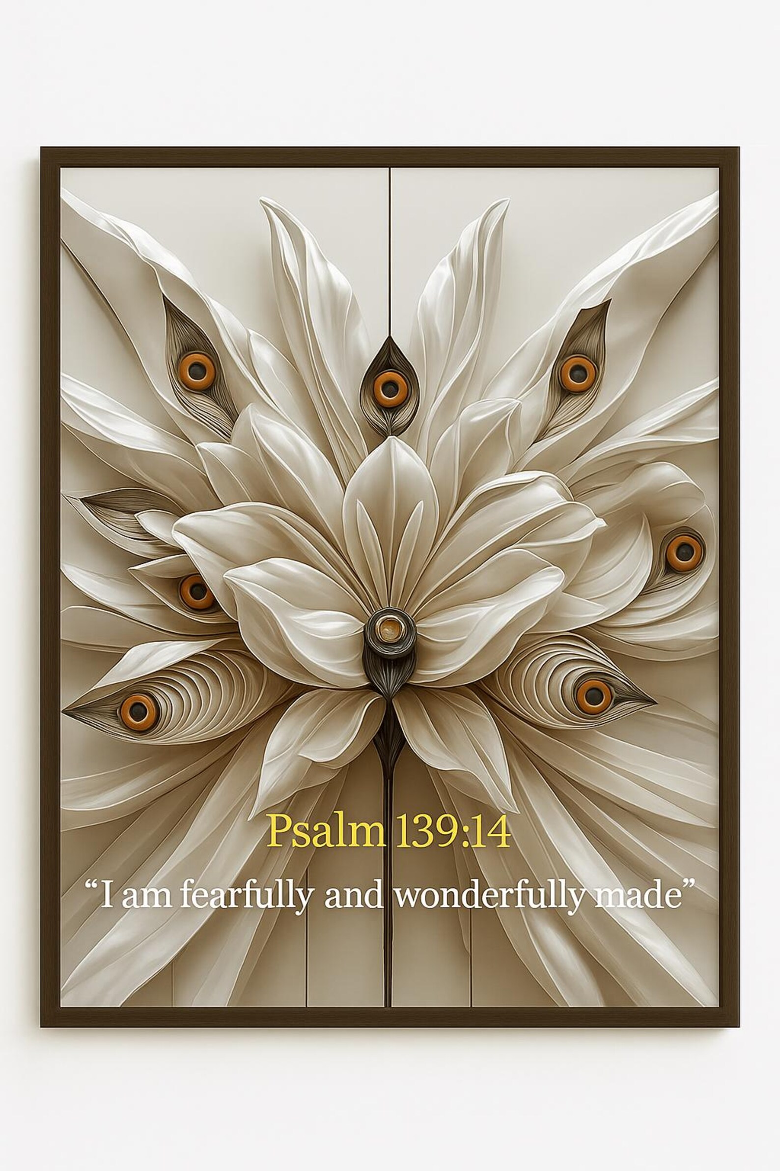 Psalm 139:14 Printable | Fearfully and Wonderfully Made | Christian ...