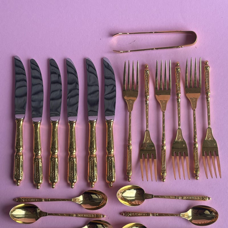 High Tea Cutlery - Etsy