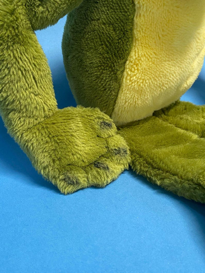 Steiff Soft Toy - Frog - Vintage From the 80s - Etsy Australia