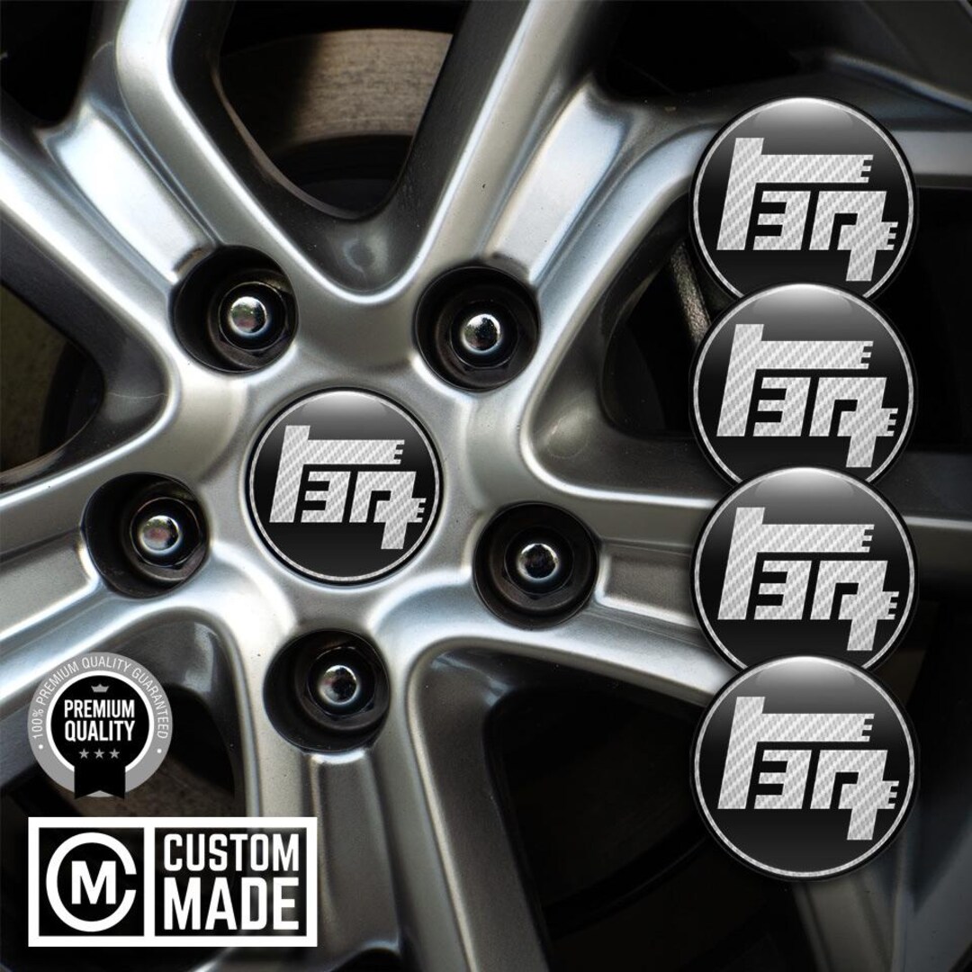 Racing Development Logo Center Stickers Domed Hub Badges 3M Wheel ...