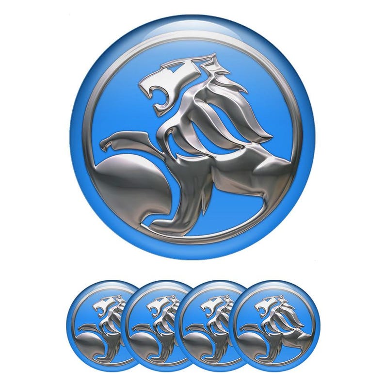 Holden Center Stickers Domed Hub Logo Badges 3M Wheel Emblem Caps ...