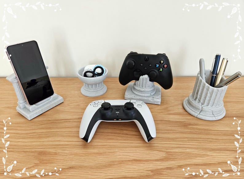 Greek Pillar Phone Stand Ancient Greek Column Marble Effect Column ...