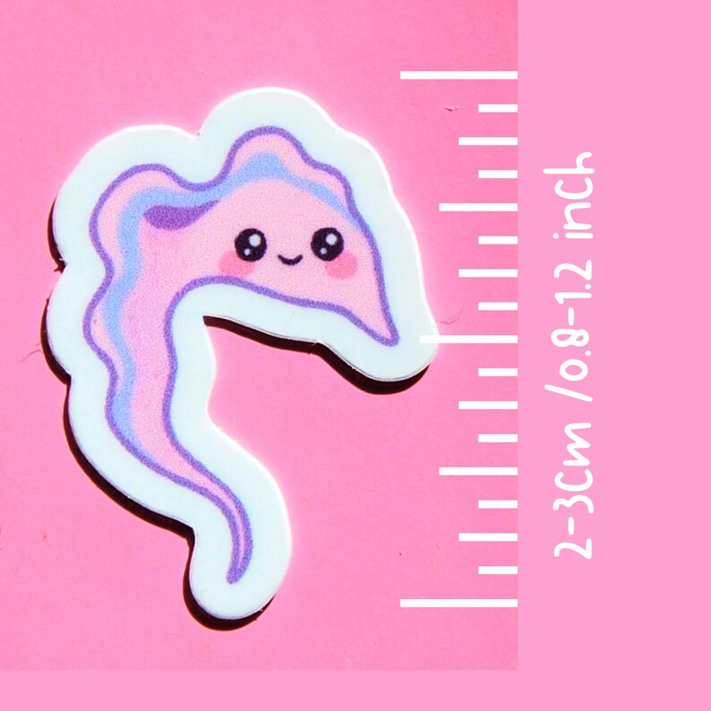 Parasitology Sticker Set - 15 Mini Kawaii Lab Stickers in Petri Dish ...