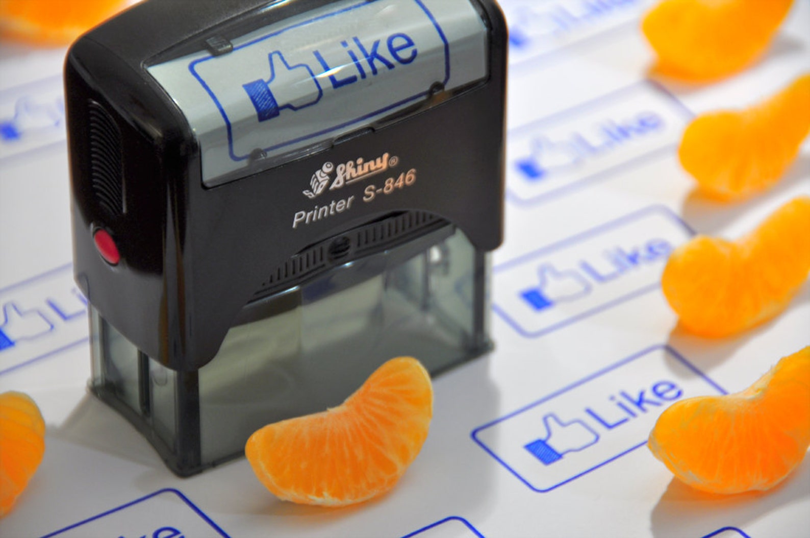 The Best Large Facebook Inspired Like Stamp for People Who - Etsy