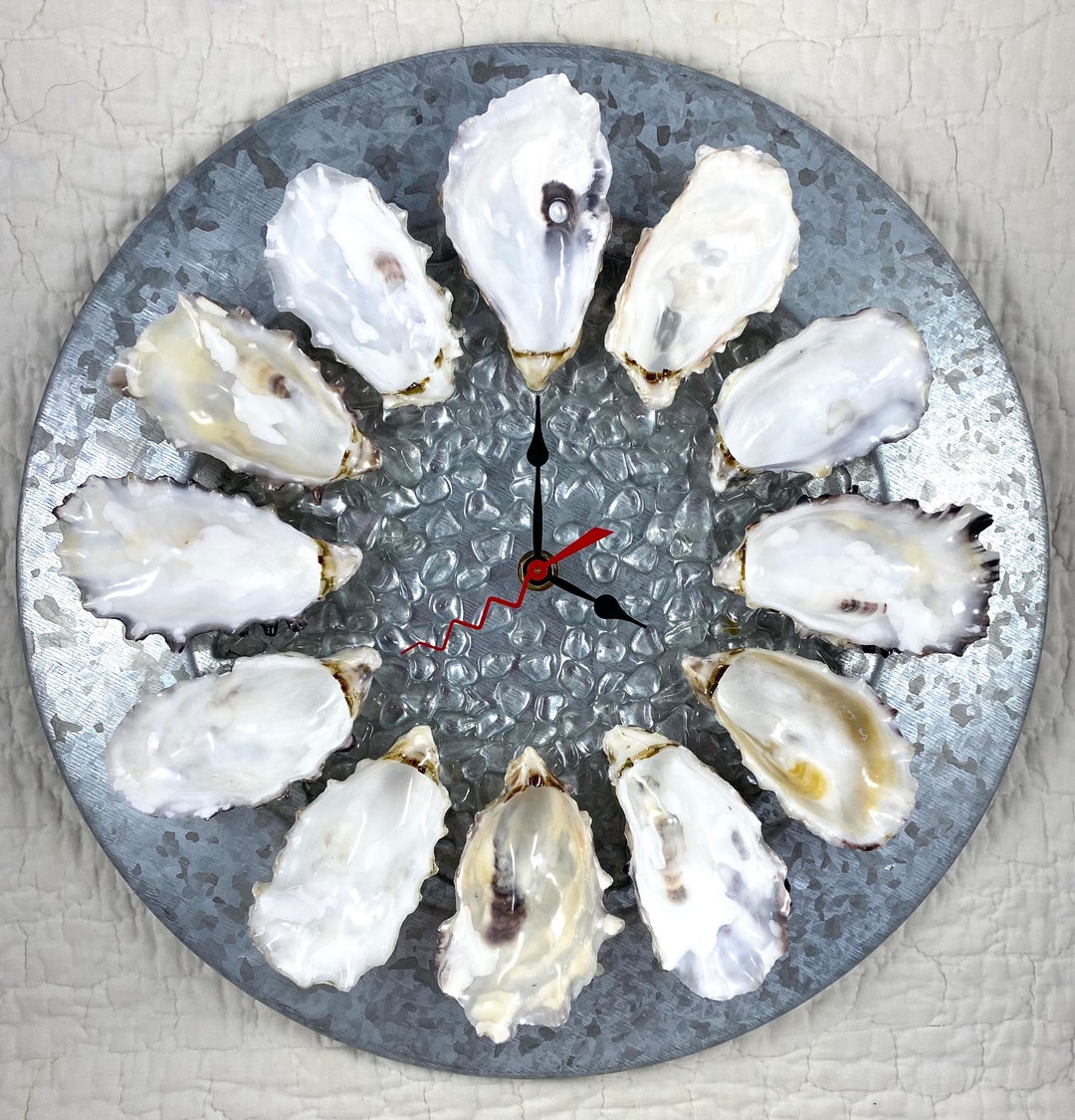 Dozen Oysters on the Half Shell Wall Clock Tomales Bay - Etsy