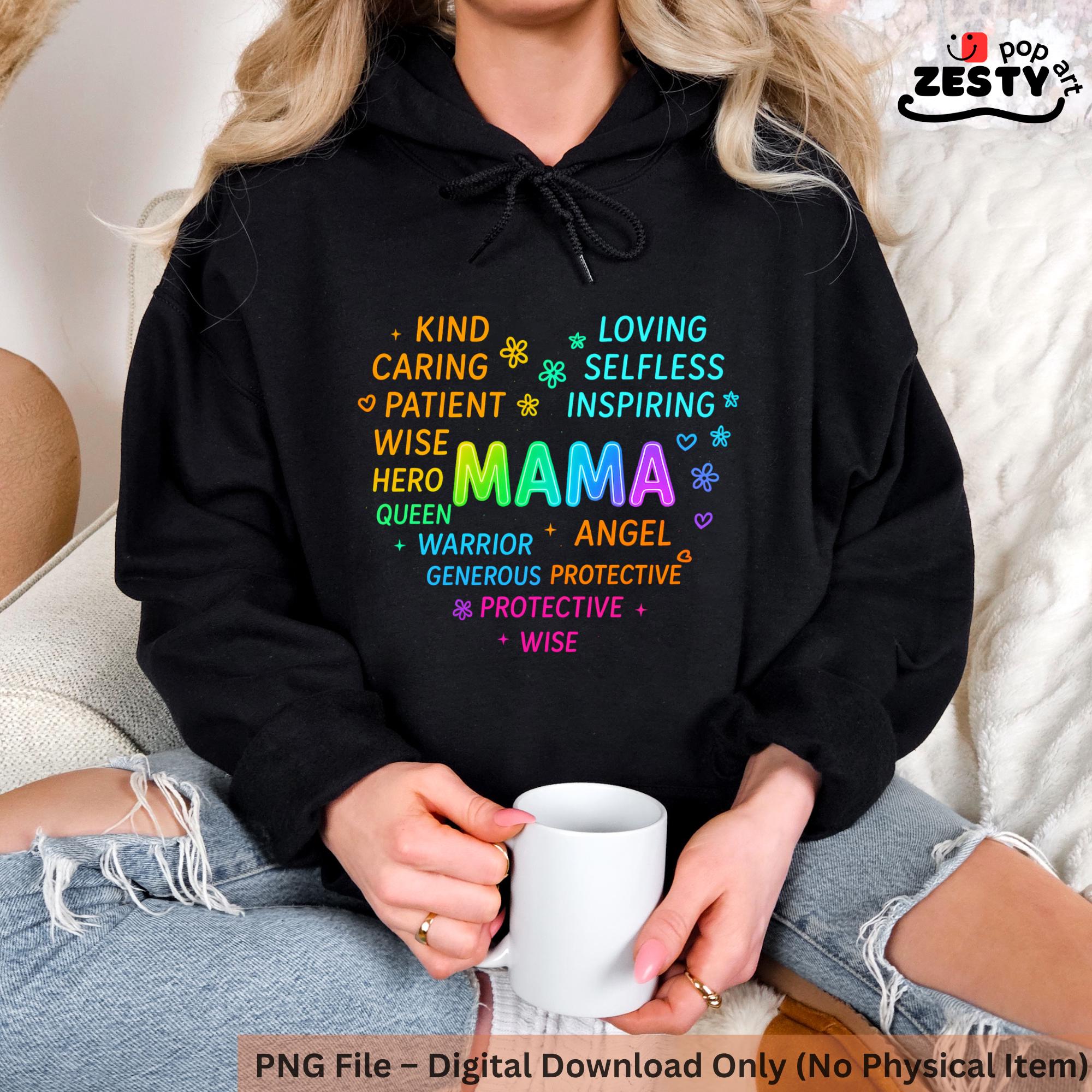 Mama Word Heart PNG, Mama PNG, Mothers Day Clipart, Mama Shirt PNG ...