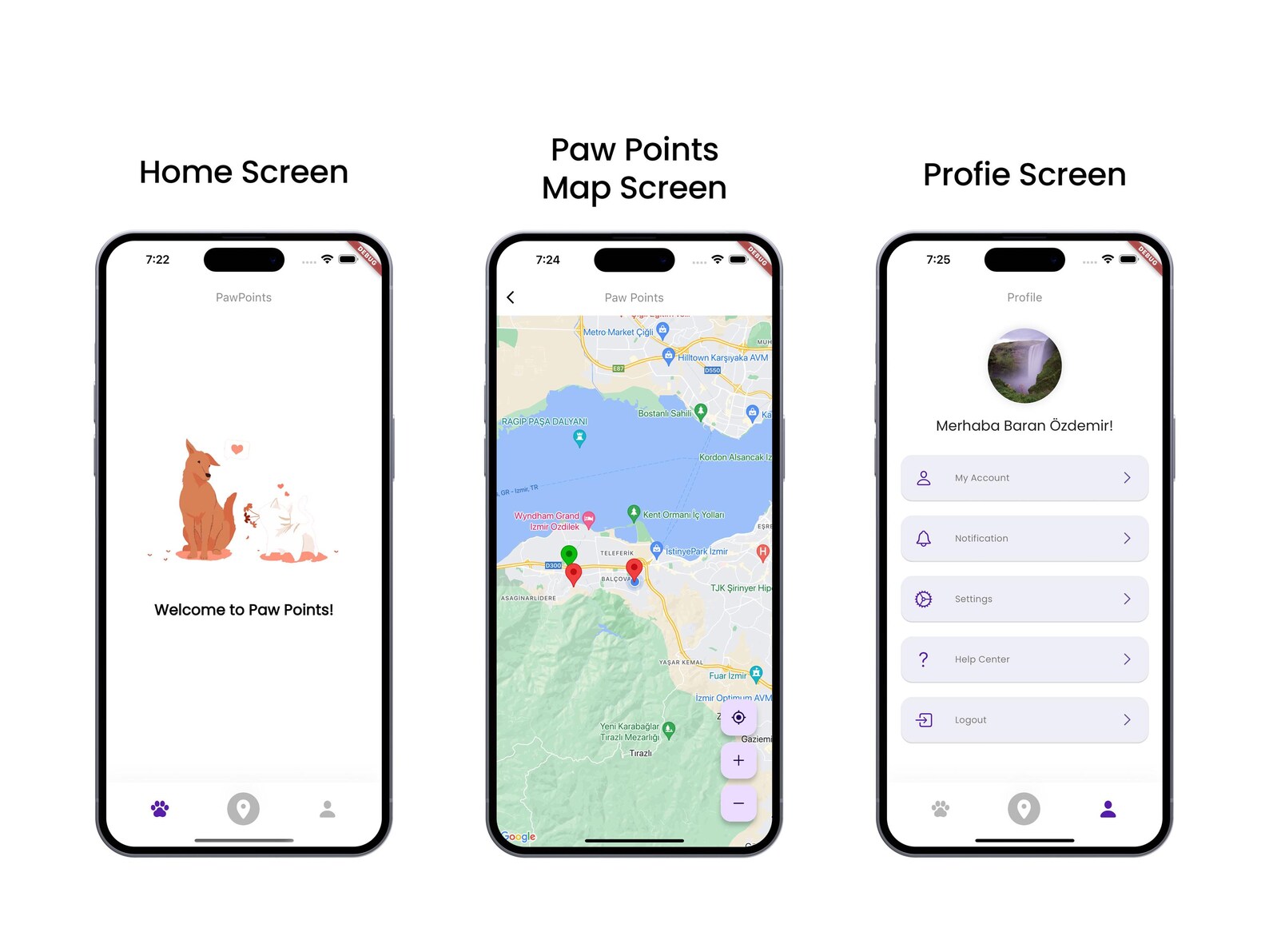 Paw Points - Flutter Animal Welfare Mobile App UI Kit - Etsy