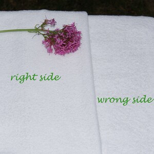 BAMBOO Double Loop Terry Fabric, Certified Organic, by the Yard - Etsy