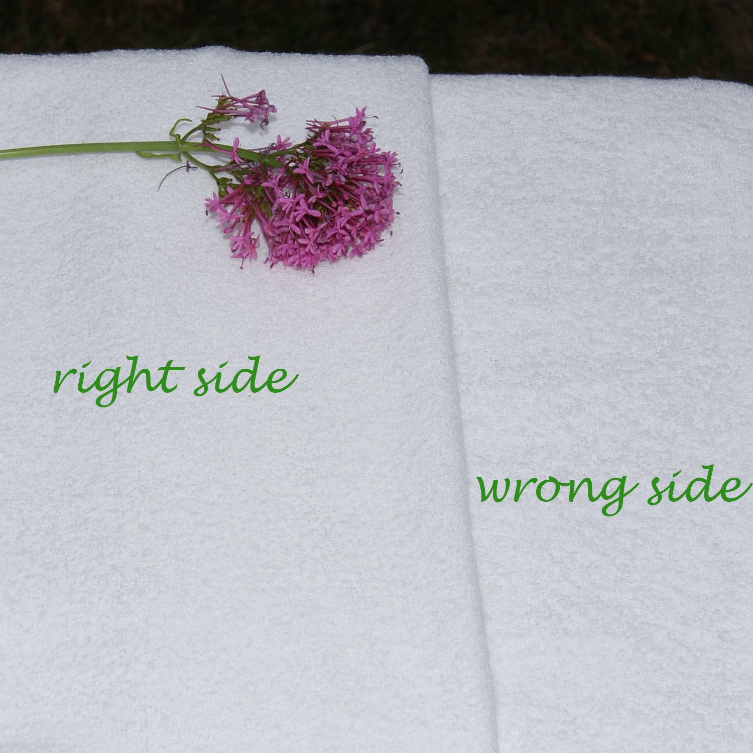 BAMBOO Double Loop Terry Fabric Certified Organic by the - Etsy