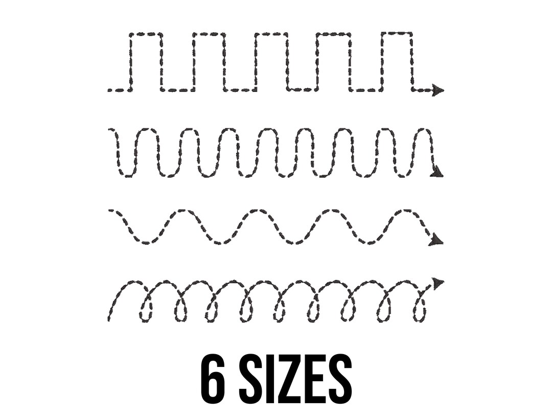 Tracing Lines Arrows Embroidery Design - Preschool Line Tracing ...