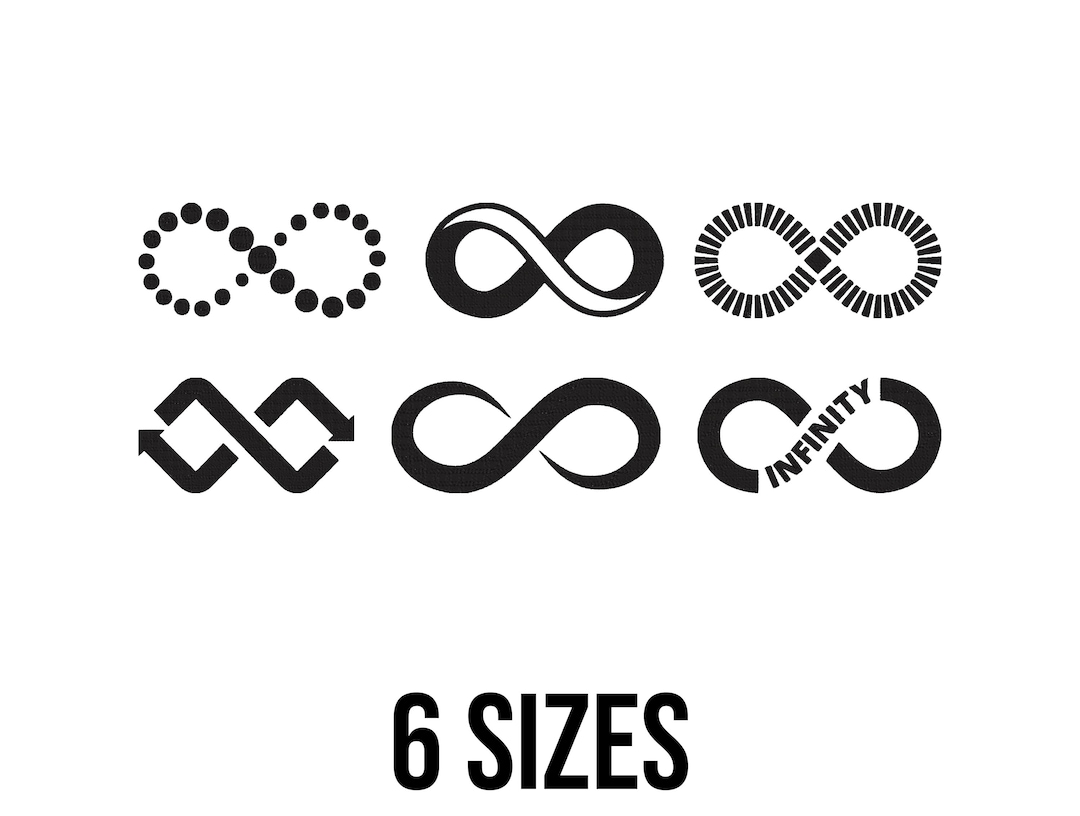 Infinity Bundle Embroidery Design - Infinity Symbol Embroidery Design ...