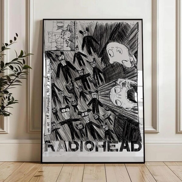 Radiohead Poster - Etsy